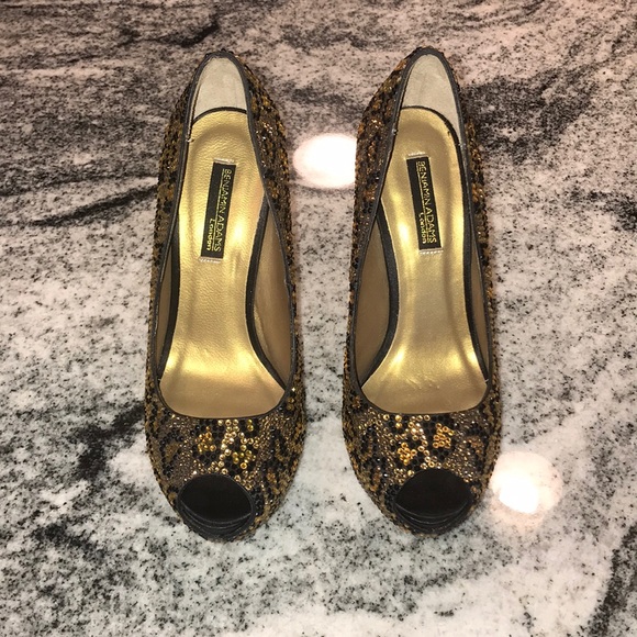 benjamin adams london | Shoes | Benjamin Adams London Leopard Crystal ...